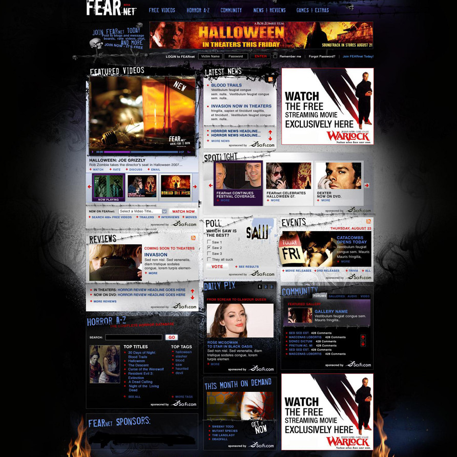 FEARnet – OCEAN DESIGN